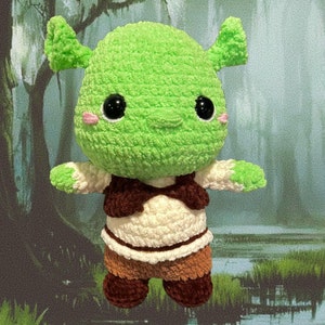 Crochet Pattern Ogre jumbo, Amigurumi Tutorial in English, PDF Download ...