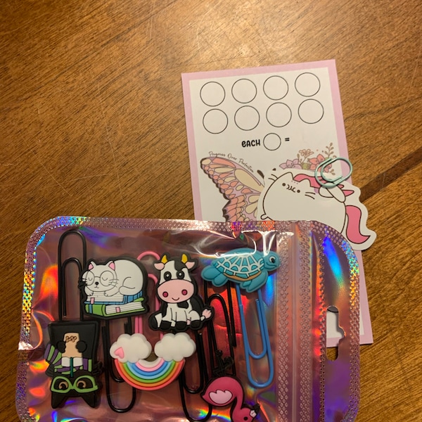 Paperclips | Choose Two | Planner Clips | Binder Clips | Notebook Clips ...