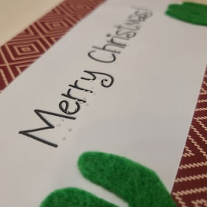 Customizable Braille Greeting Cards - Etsy