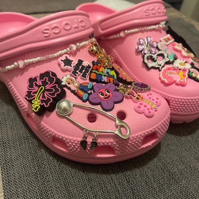 Majestic Emerald Prince Froggy Croclette DUO Set / Cute Croc Charms ...