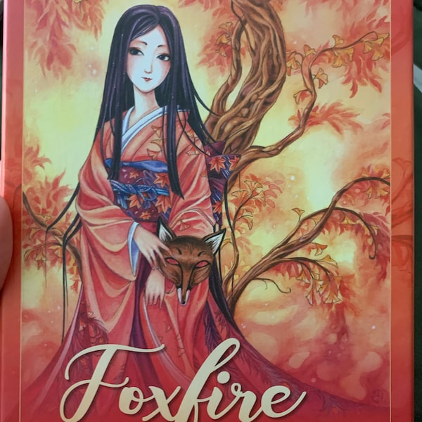 Foxfire Kitsune Oracle Cards and Guidebook Set Tarot Card Deck Book Kit Fantasy Art Magick Magic ...