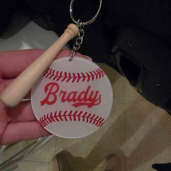 Baseball Name Tag for Bag, Baseball Gifts, Team Player Gifts, Baseball ...