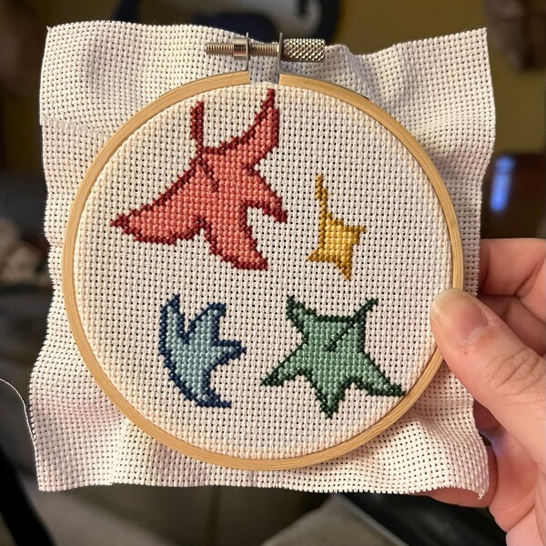 Heartstopper Leaves Cross Stitch Pattern - Etsy