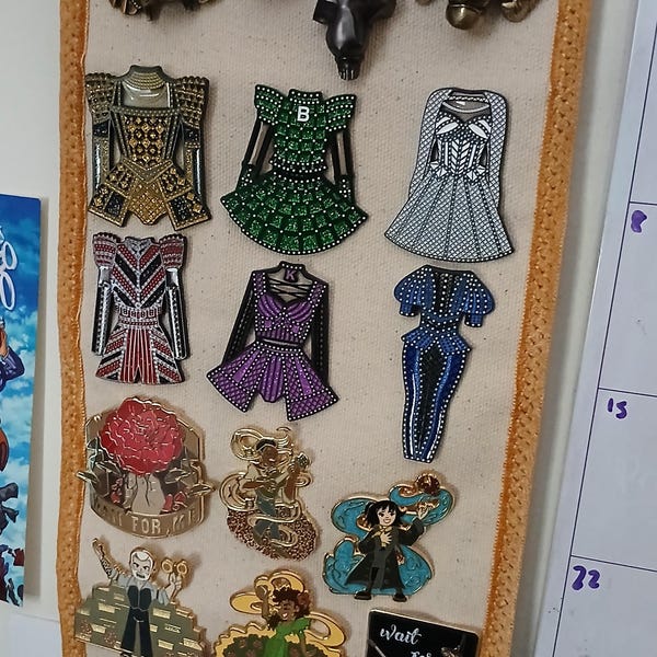 Enamel Pin Banner Display | Customizable - Etsy