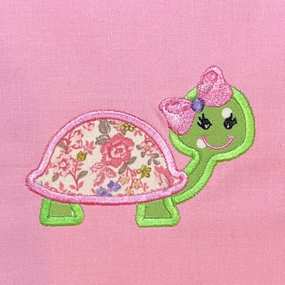 Turtle Embroidery Design Girl Applique Turtle Applique Sea Animal Sea ...