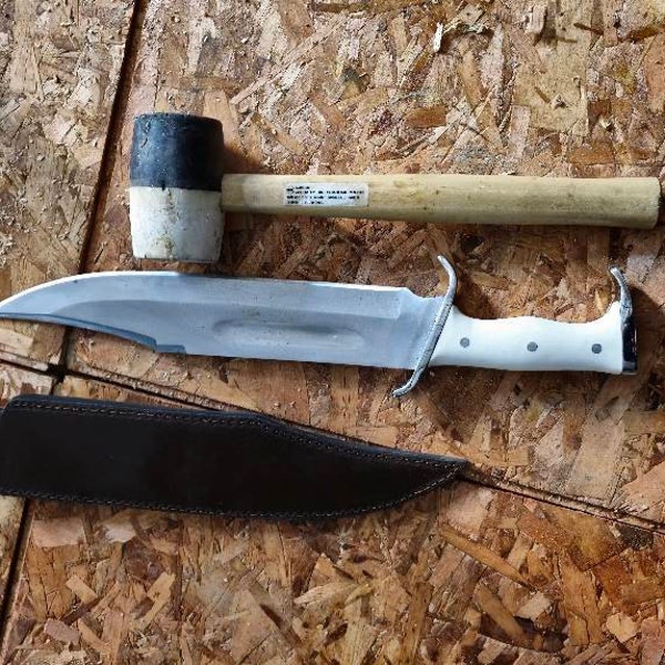 RAMBO III KNIFE/ Rambo 3 Knife/ Hand Forged Knife/made From Leaf Spring ...