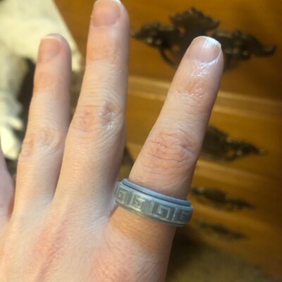 Spiral Maze Spinner Fidget Ring. 3D Printed, Customizable. - Etsy