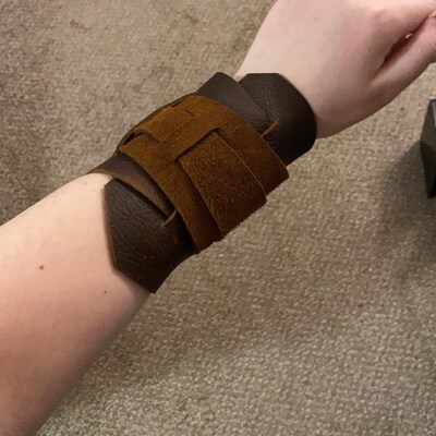 Rey Leather Cuff star Wars: the Force Awakens - Etsy