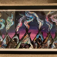 Turtle Island by Donna Langhorne Indigenous Art Print, First Nations ...