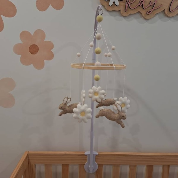 Dove Felt Baby Mobile,felt Mobile With Doves,dove Nursery Mobile,dove ...