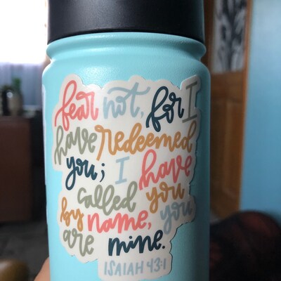 Faith Stickers Christian Stickers Waterproof Vinyl Decals About Jesus ...