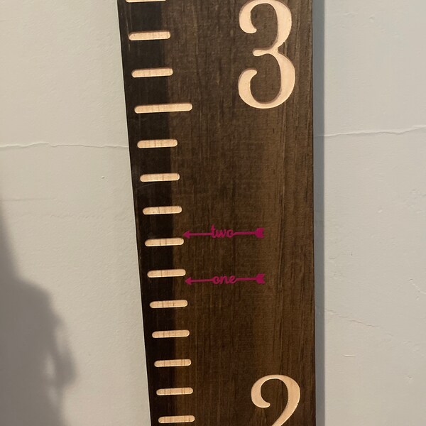 Growth Chart Arrows With Months • Left-facing • Vector Files - Etsy