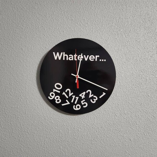 Funny Office Wall Clock 5 O'clock Countdown - Etsy