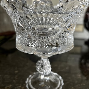 Vintage, Egermann Bohemia Crystal Czech Republic Handblown Glass Red ...