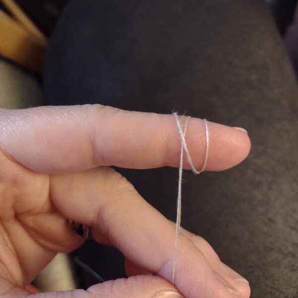 Linen Thread Natural Grey X 100 Meters Set of 1/5/10 Spools Czech Linen ...