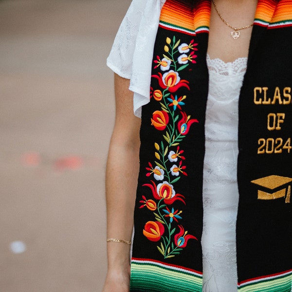 Floral Embroidered Personalized Mexican Graduation/limited QUANTITY - Etsy