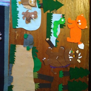 The Little Cloud Felt Board Story Circle Time Felts Preschool Stories ...