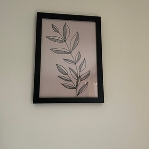 Dahlia Style Gold Picture Frames / Photo Frames / Modern Home - Etsy