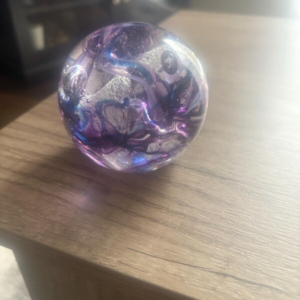 Display Base, Pet Memorial Orb Light, Crystals, Rotating Display Stand ...