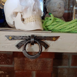 Hand Forged Iron Ring Pull / Barn Door Hardware / Barn Door - Etsy