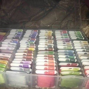 PDF Printable Coloured Long Bobbin Stickers or Labels for - Etsy