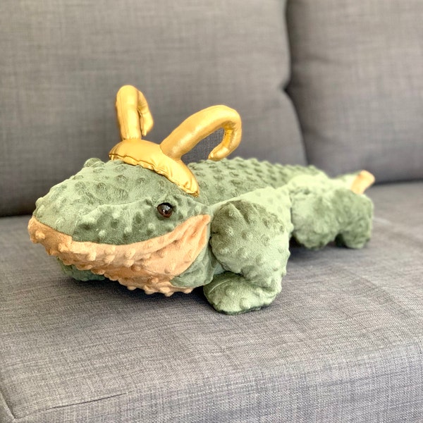 Grinning Gator PDF Sewing Pattern/ Loki Alligator Croki Free Add On ...