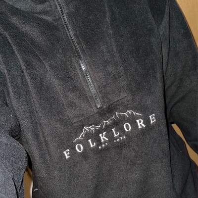 Embroidered Folk Oversized Fleece - Etsy UK