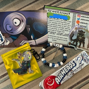 Creepypasta Strangled Red Acrylic Charms W/ Lanyard - Etsy