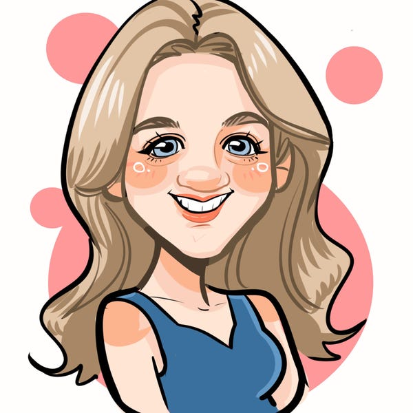 Children Cartoon Drawing, Custom Cartoon Portrait From Your Photo ...