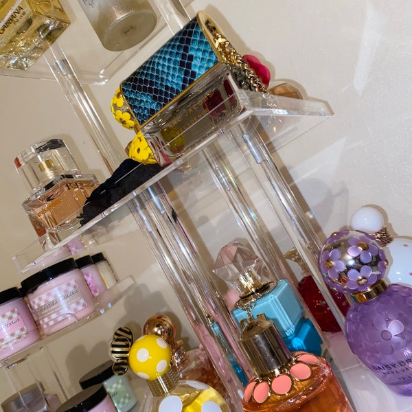 Perfume Storage Organizer, Acrylic Makeup Organizer, 3 Tier , 4 Tier ...