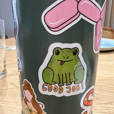 Pou Just a Lil' Guy Vinyl Sticker Waterproof Sticker Laptop and ...