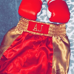 Baby Boxing Set Gloves and Shorts Personalized - Etsy