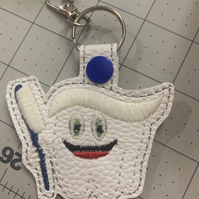 Embroidery Design Digitized Podenco Text Fill Keychain 4 X 4 - Etsy