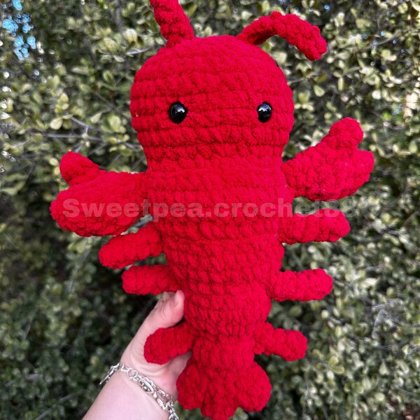 PATTERN/INSTRUCTIONS Lobster, Amigurumi Pattern, Lobster Pattern ...