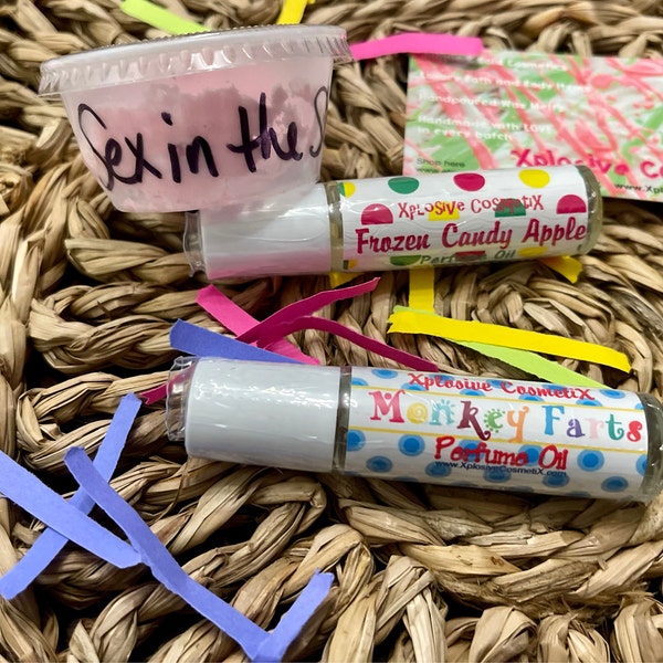 Monkey Farts Perfume Oil - Roll on Perfume, Fragrance Oil, Funny Gift ...