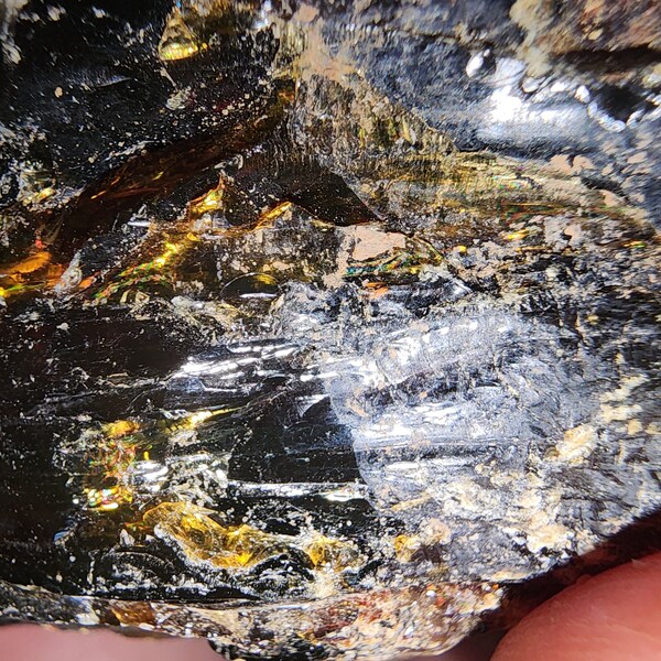 Hyalite Opal Crystal Specimen From Erongo Namibia / UV Fluorescent ...