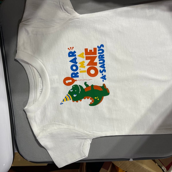 One-a-saurus SVG PNG Cut File, Dino 1 SVG, Dinosaur First Birthday ...