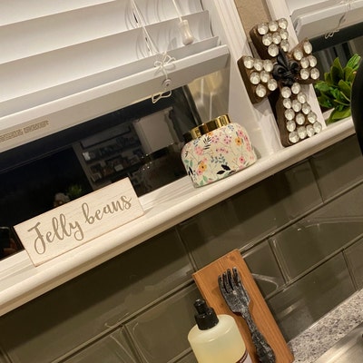 Jelly Beans Sign Wood Easter Sign Rustic Jelly Beans Sign - Etsy