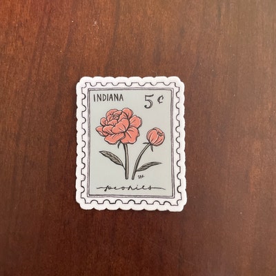 South Carolina Stamp Sticker 2in - Etsy