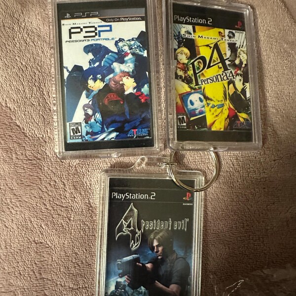 Lollipop Chainsaw "video Game Cover Art Custom Key Chain Display ...