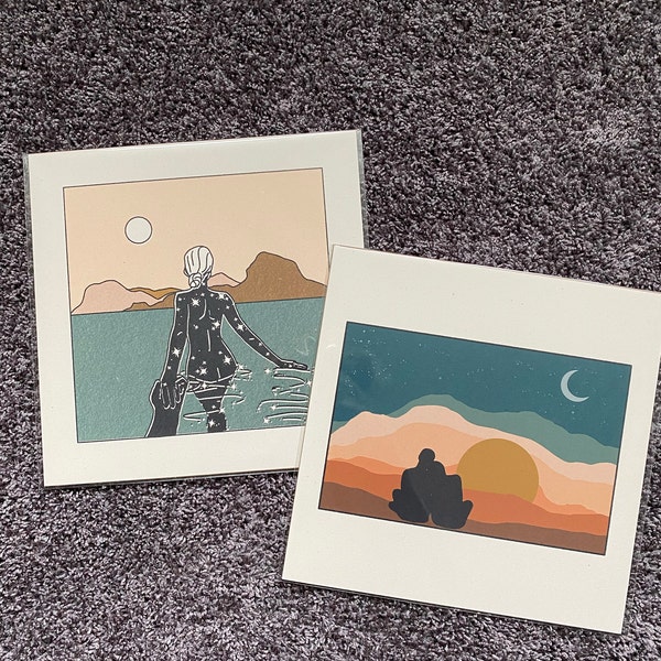 In Orbit || Art Print || Vintage Inspired Art || Inspirational Art ...