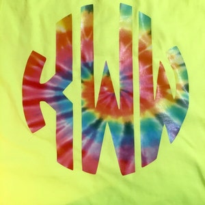 Patterned Vinyl Tie Dye Pattern Craft Vinyl Sheet HTV or - Etsy