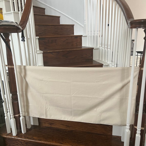 Ready to Ship!!! 41 1/2" Fabric Baby Gate - Etsy