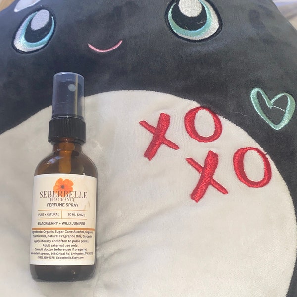 BLACKBERRY & Wild JUNIPER Crushed Mountain Berries Perfume Oil or Spray ...