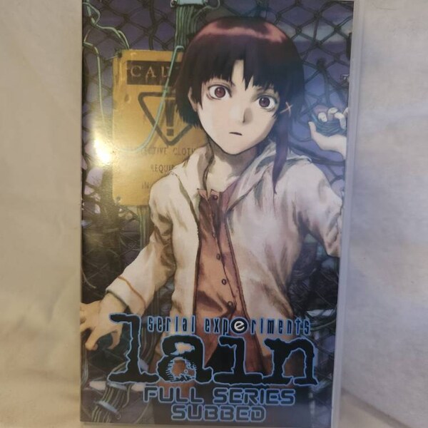 Serial Experiments Lain Complete Series VHS Subbed - Etsy
