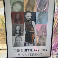 Custom Eras Tour Poster Canva Template, Era's Tour Wall Art, Era's ...