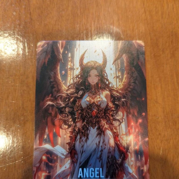 VAMPIRE DEMON Token 4/3 Black Mana, Custom Art Token Anime Style ...