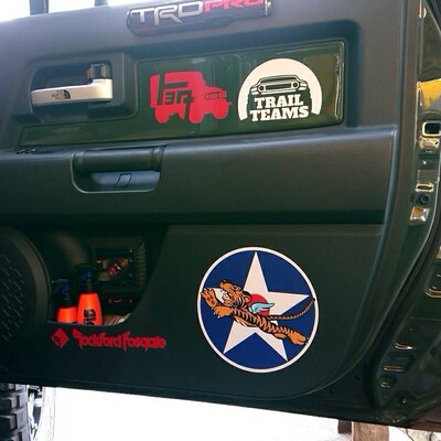 Flying Tigers Roundel AVG Vinyl Decal Sticker - Etsy