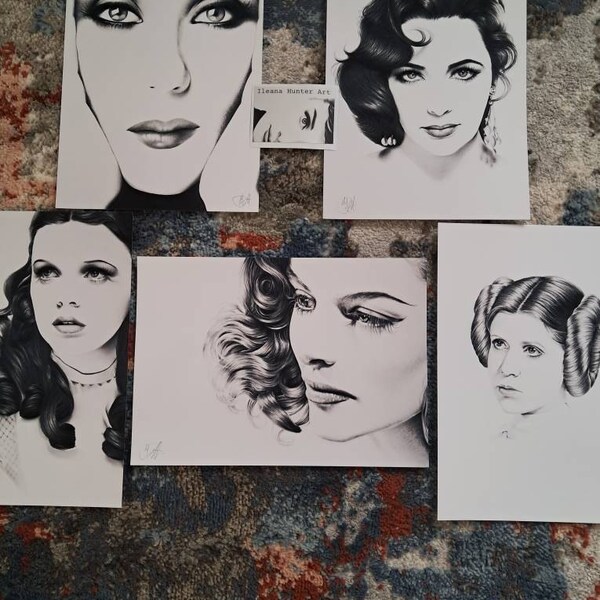 Cher Pencil Drawing Fine Art Portrait Signed Print - Etsy
