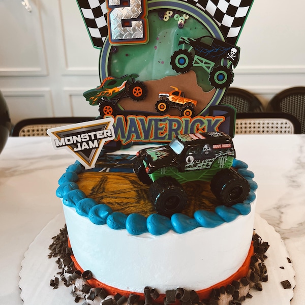 Formula 1 Ferrari Racing Cake Topper - Etsy